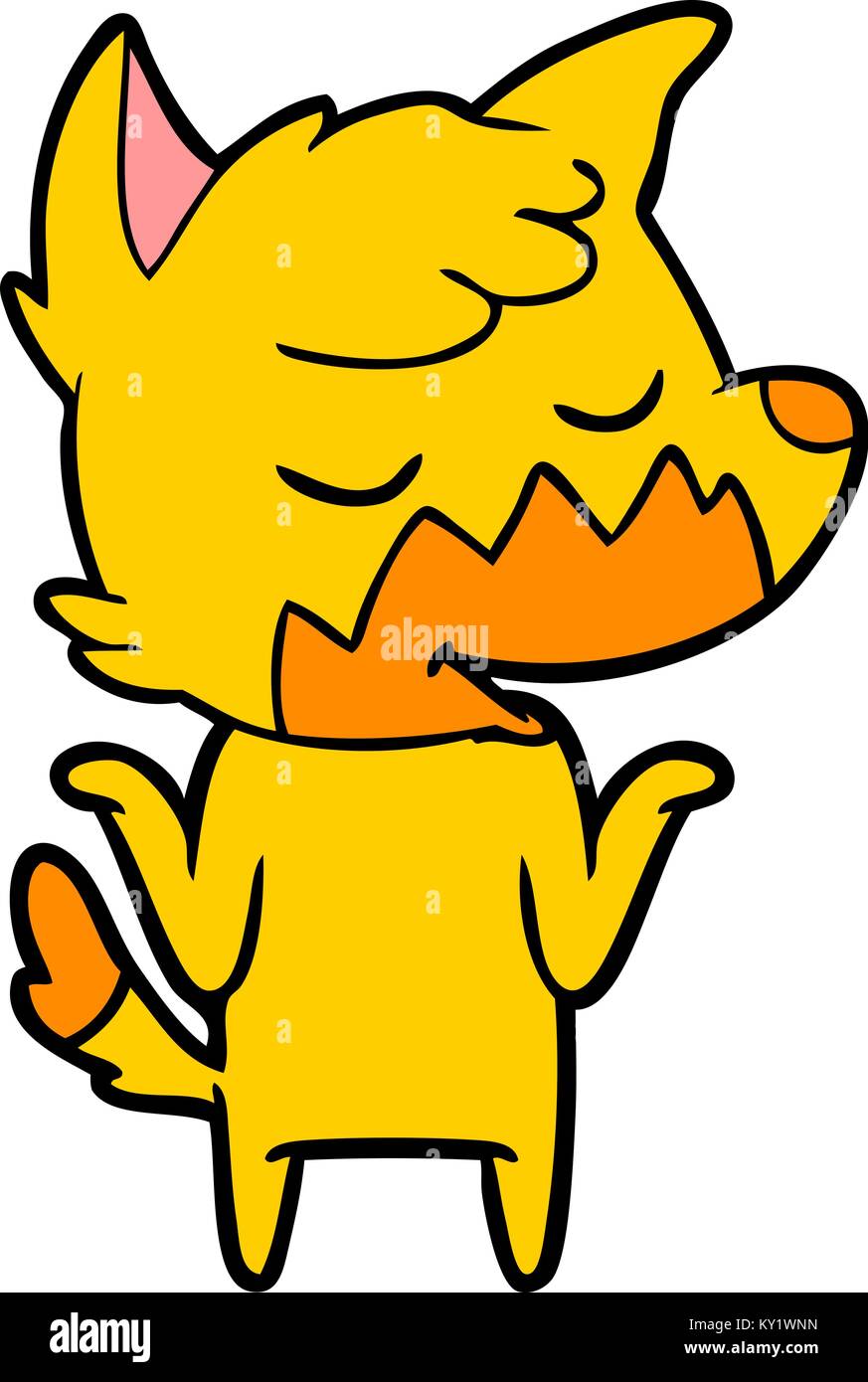 fox cartoon character Stock Vector Image & Art - Alamy