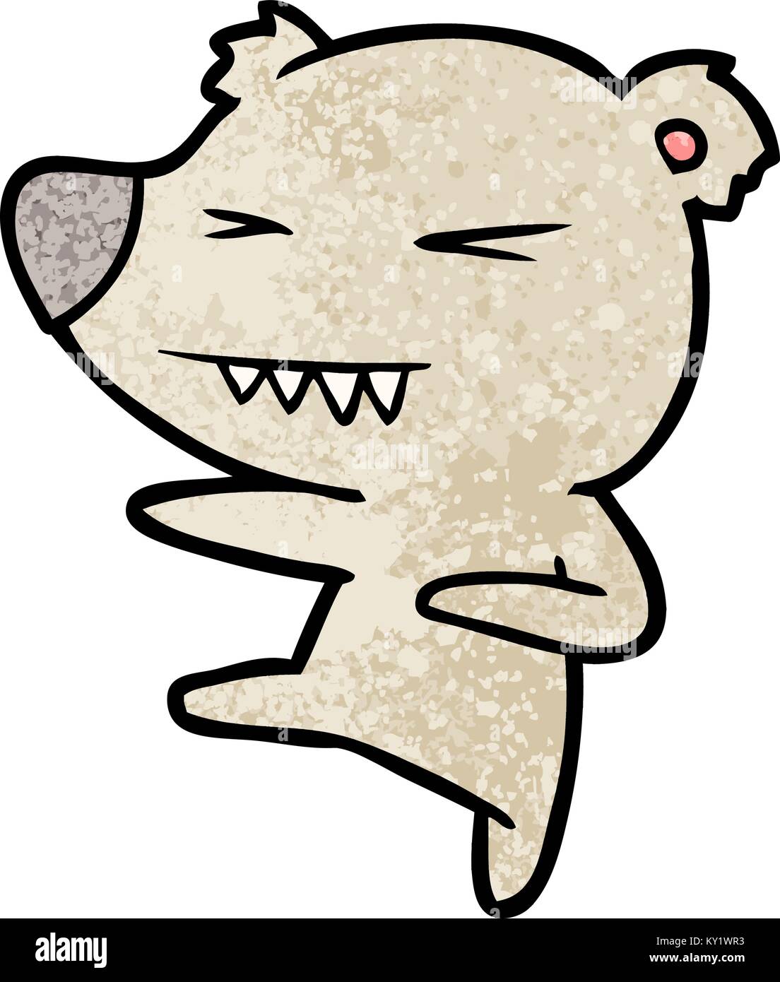 bear cartoon character Stock Vector Image & Art - Alamy