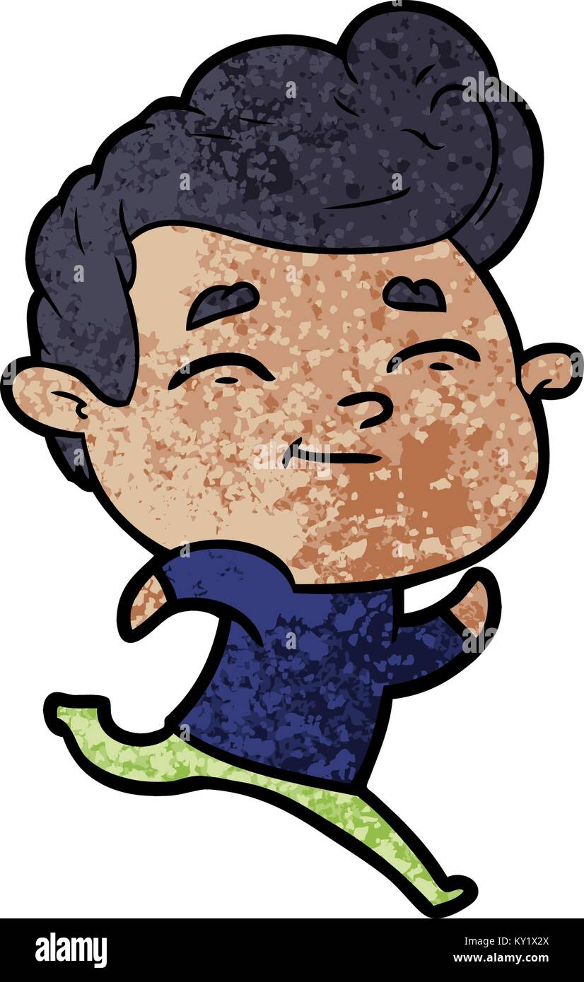 running cartoon man Stock Vector Image & Art - Alamy