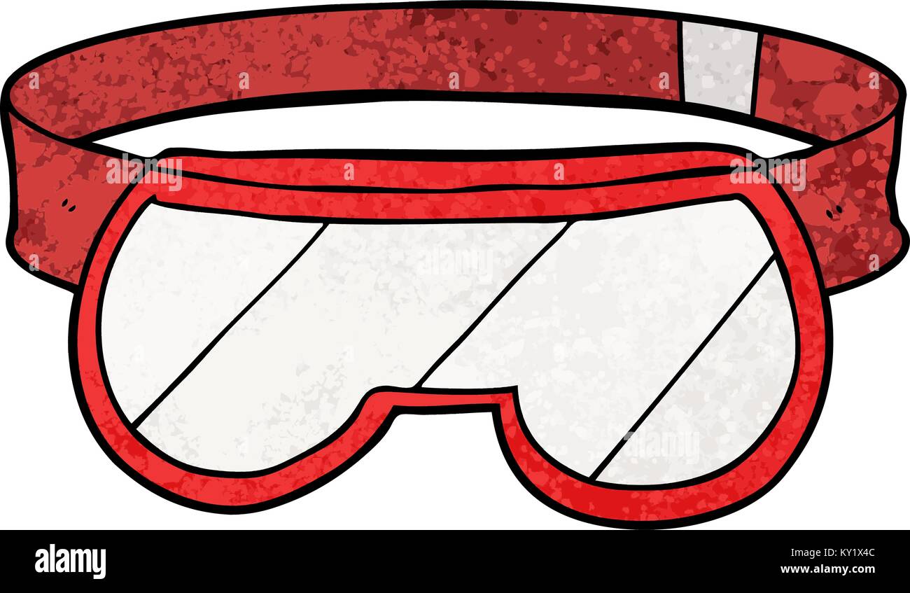 cartoon safety goggles Stock Vector Image & Art - Alamy