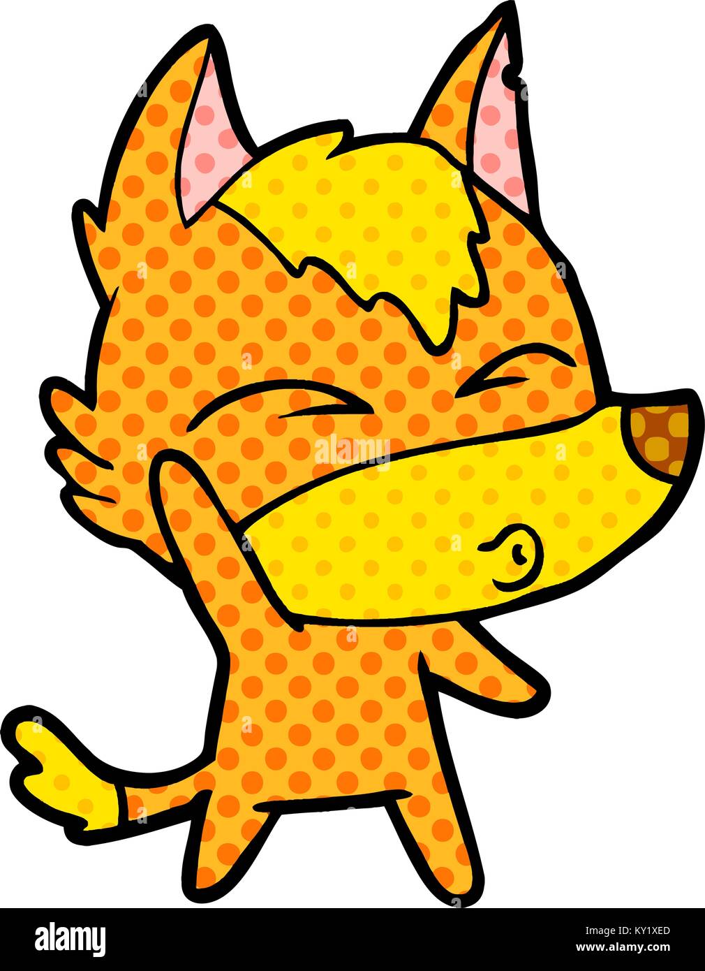 fox cartoon character Stock Vector Image & Art - Alamy