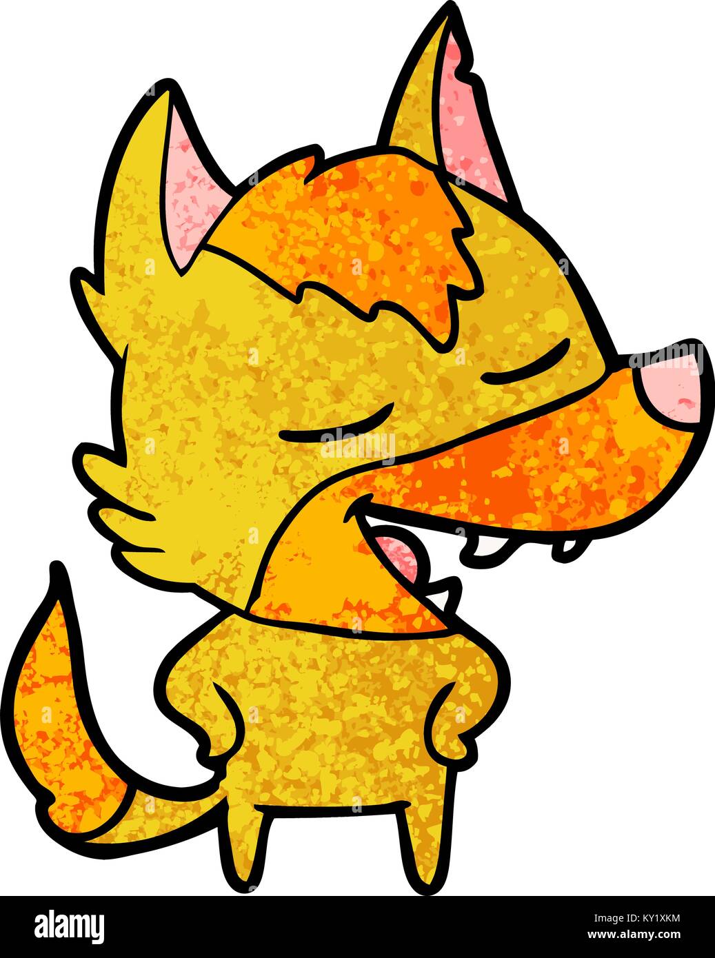 fox cartoon character Stock Vector Image & Art - Alamy