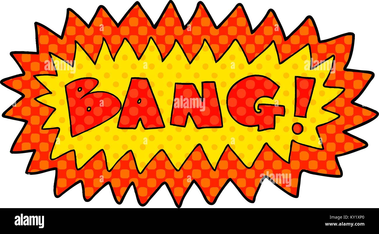 cartoon bang symbol Stock Vector Image & Art - Alamy