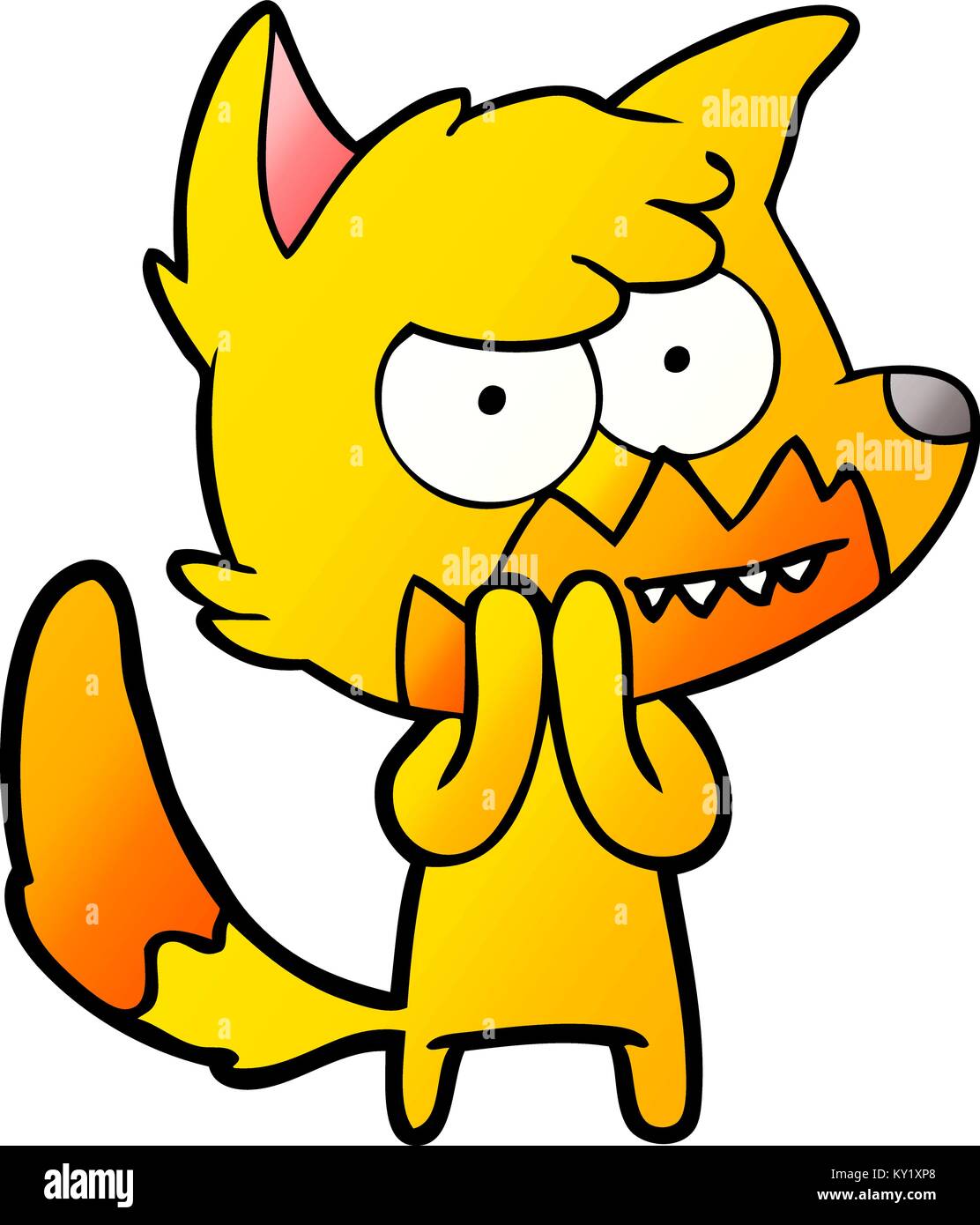 fox cartoon character Stock Vector Image & Art - Alamy