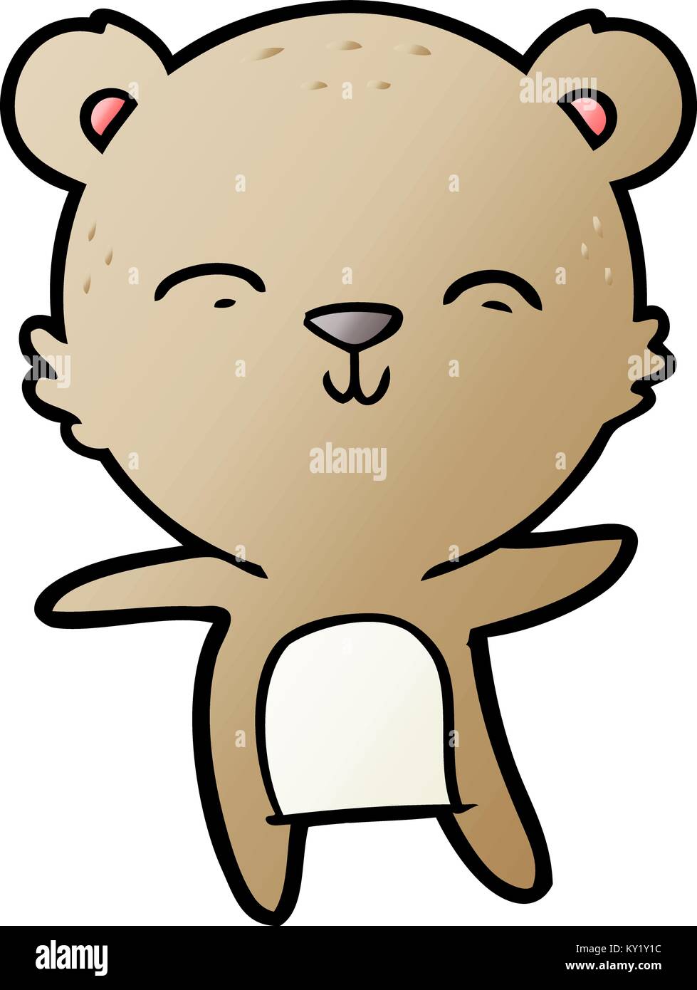 bear cartoon character Stock Vector Image & Art - Alamy