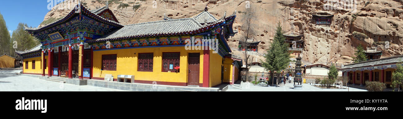 ZHANGYE, CHINA - CIRCA MAY 2017 Matisi monastery Stock Photo - Alamy