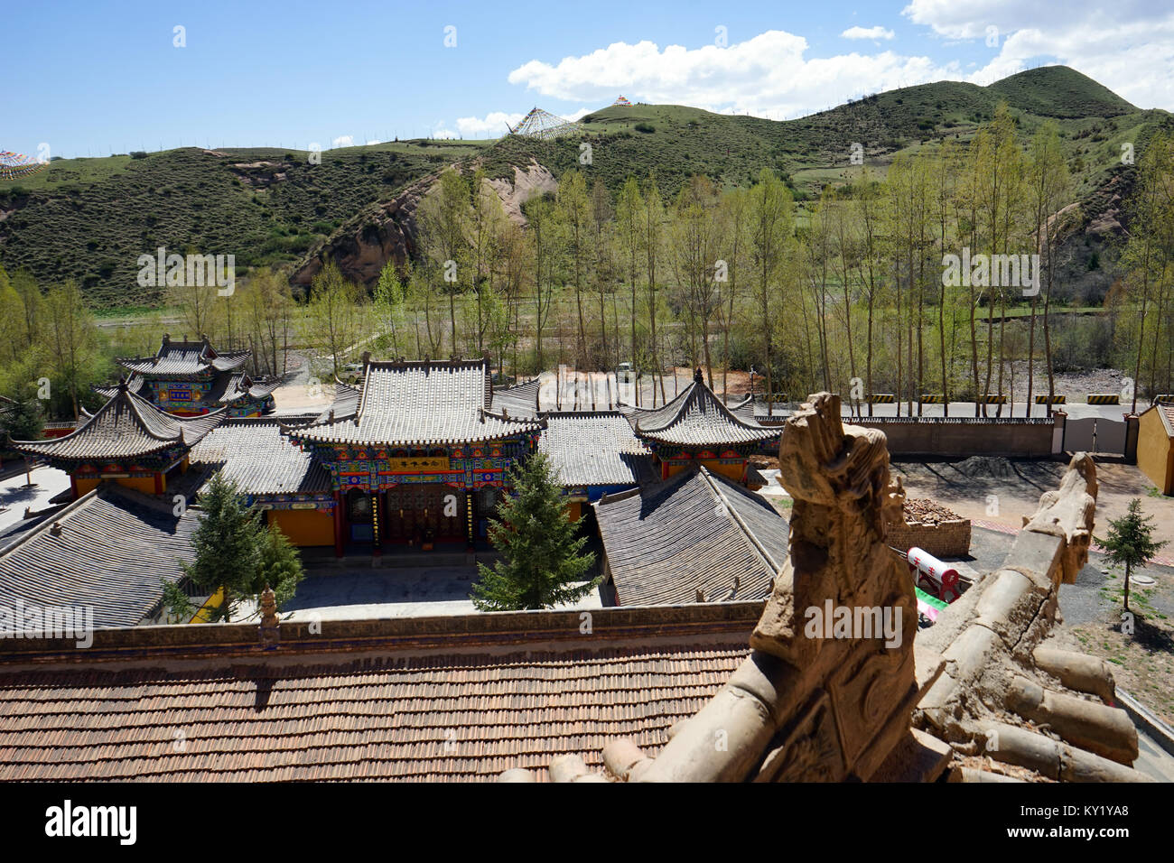 ZHANGYE, CHINA - CIRCA MAY 2017 Matisi monastery Stock Photo - Alamy