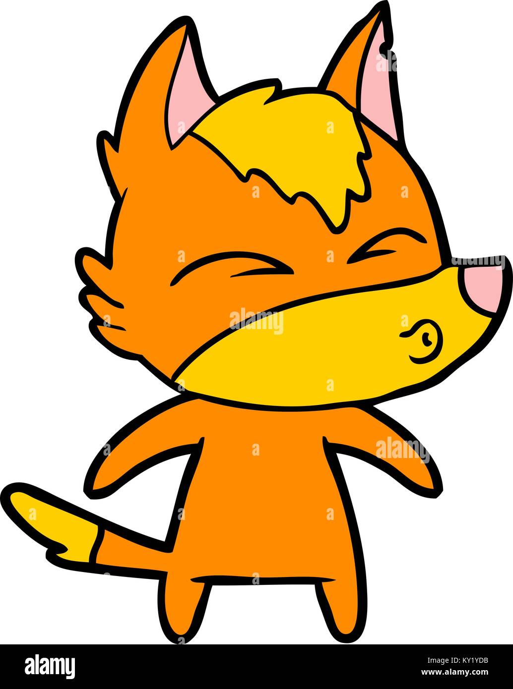 fox cartoon character Stock Vector Image & Art - Alamy