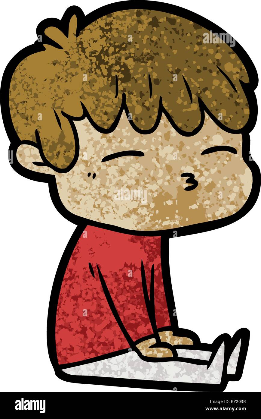 cartoon frustrated man Stock Vector Image & Art - Alamy