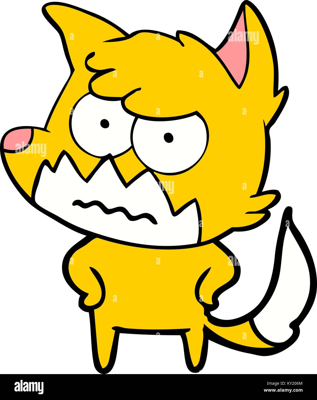fox cartoon character Stock Vector Image & Art - Alamy