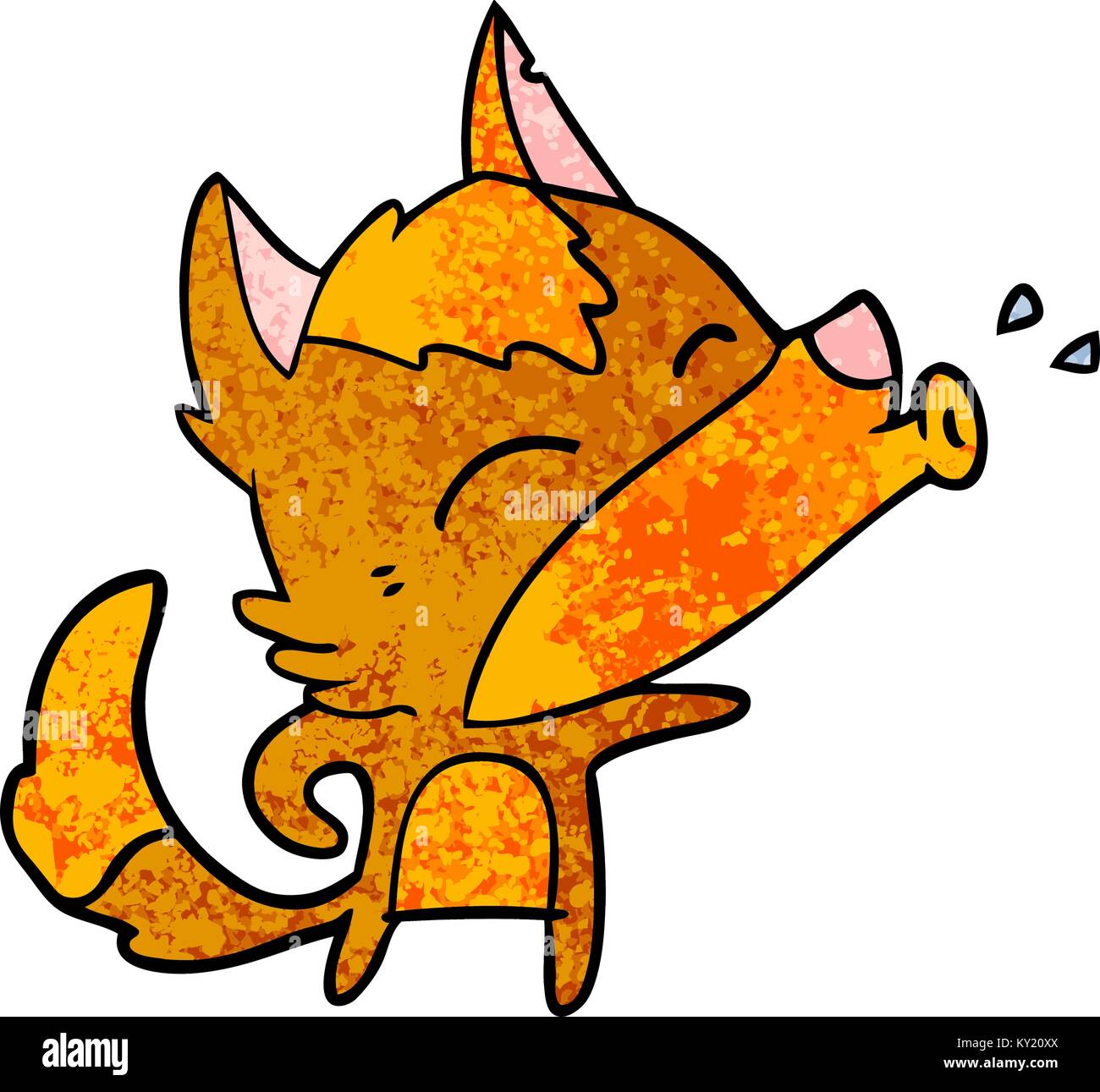 fox cartoon character Stock Vector Image & Art - Alamy