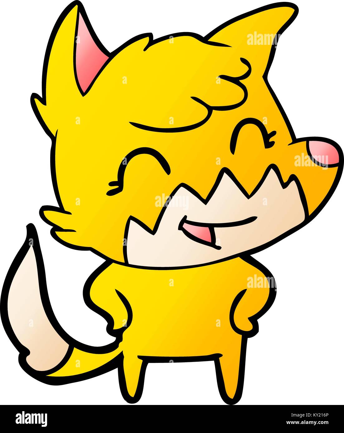 fox cartoon character Stock Vector Image & Art - Alamy