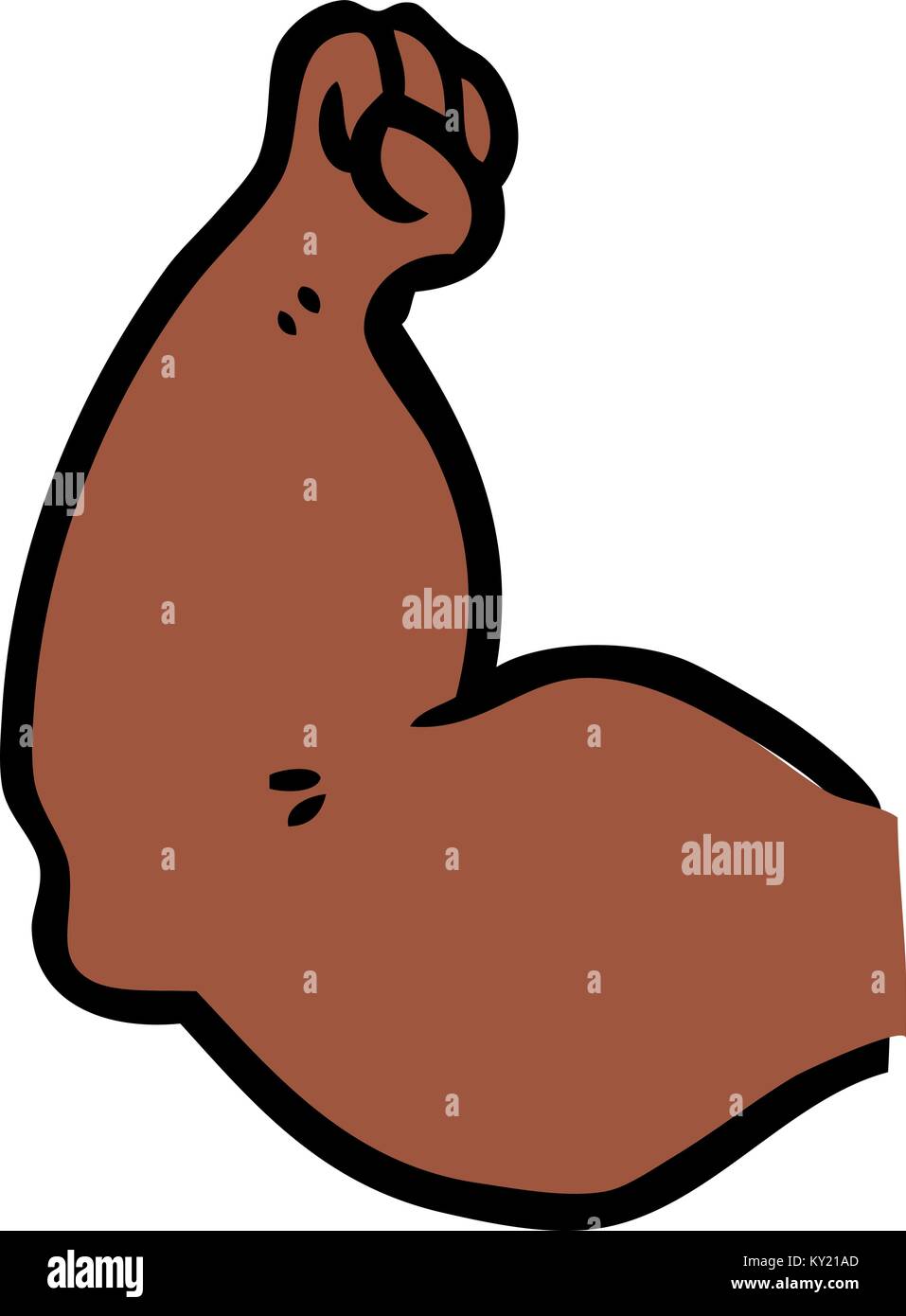 cartoon strong arm Stock Vector Image & Art - Alamy