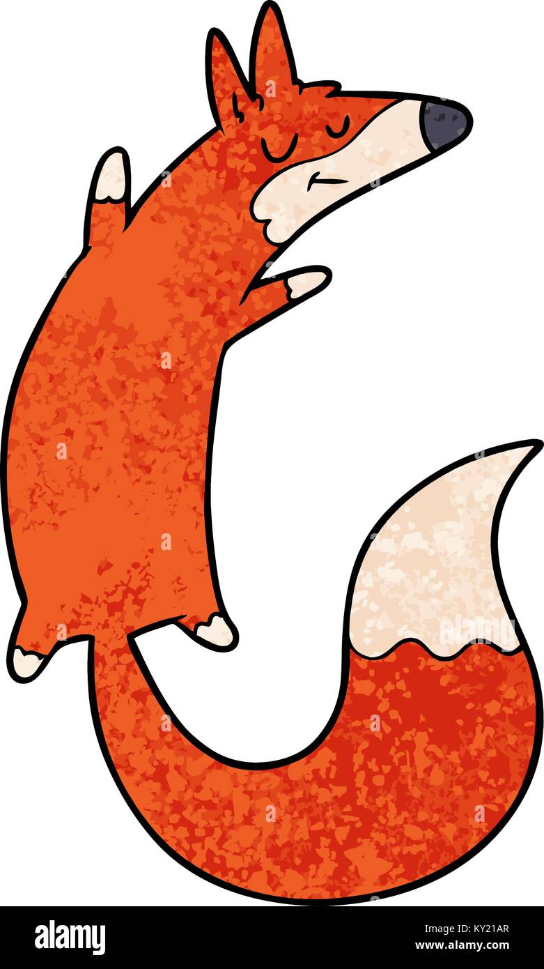 cartoon jumping fox Stock Vector Image & Art - Alamy