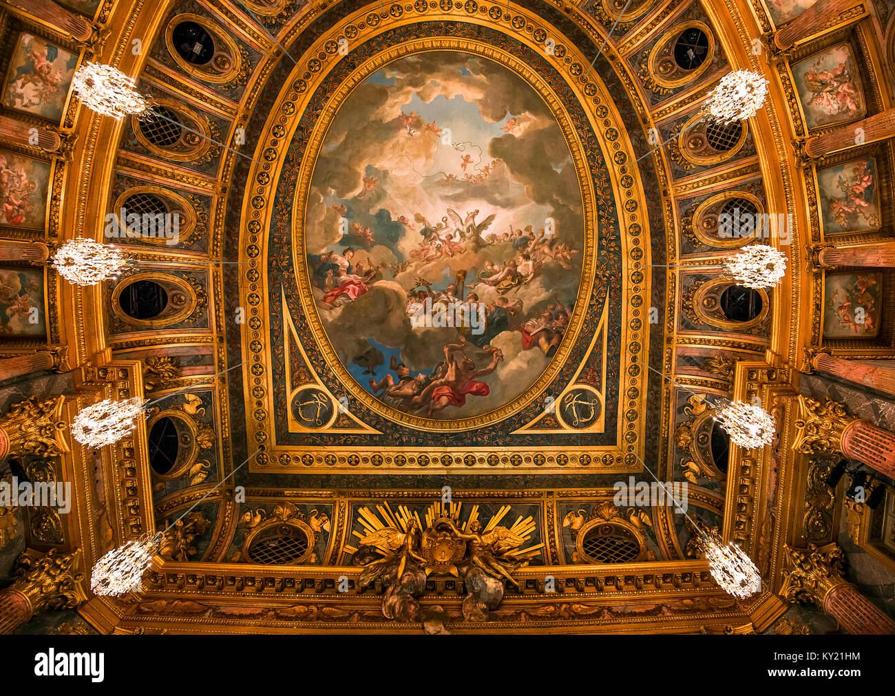 Versailles royal opera house hi-res stock photography and images - Alamy