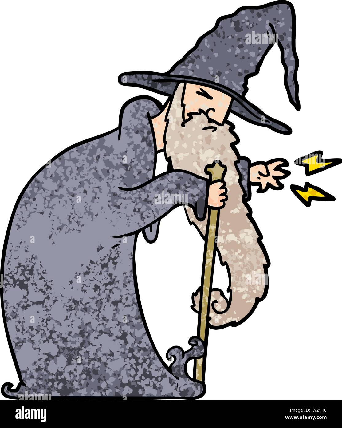 Wizard Cartoon High Resolution Stock Photography and Images - Alamy