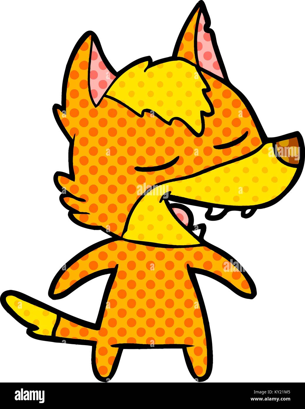 fox cartoon character Stock Vector Image & Art - Alamy