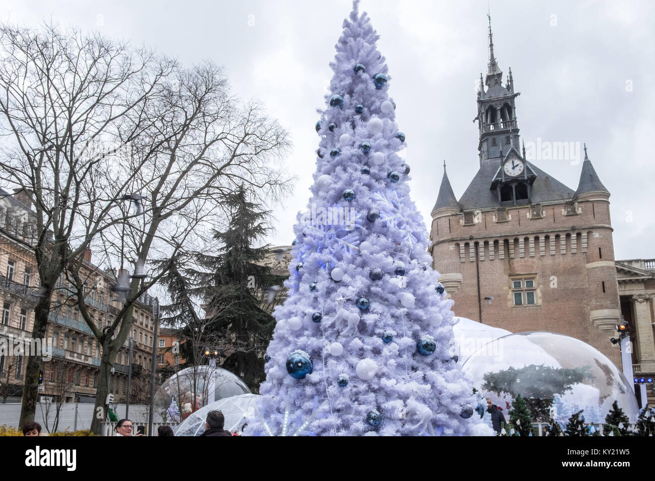 Place du capitole in the winter hi-res stock photography and images - Alamy