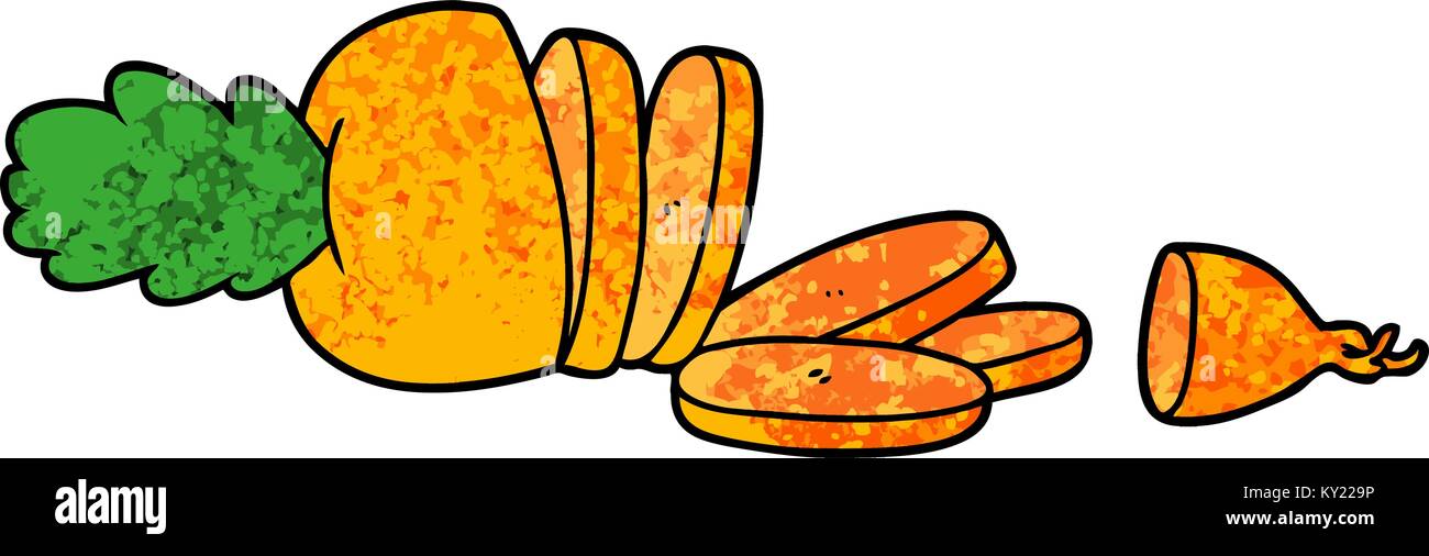 cartoon carrot chopped Stock Vector Image & Art - Alamy
