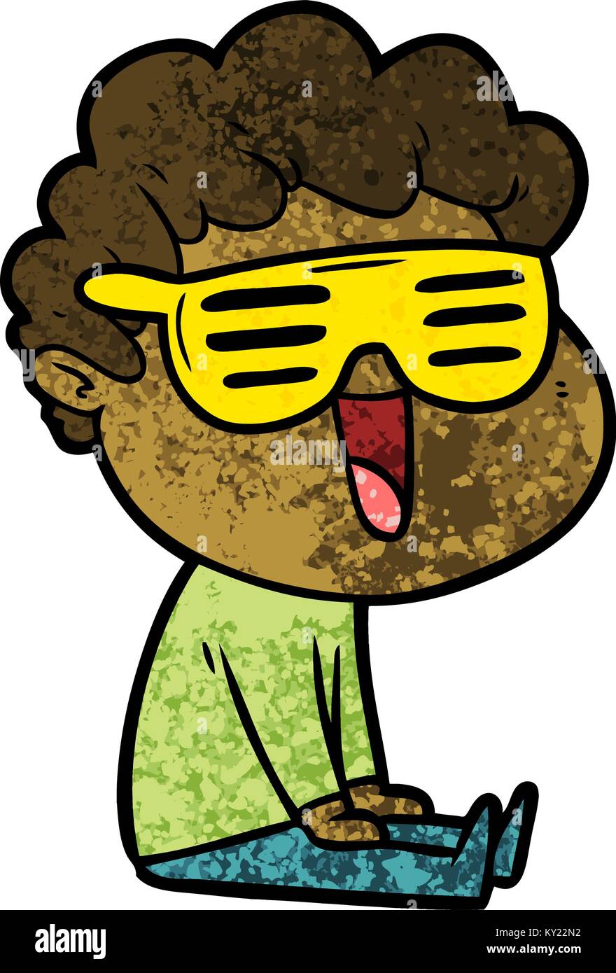 laughing cartoon man Stock Vector Image & Art - Alamy