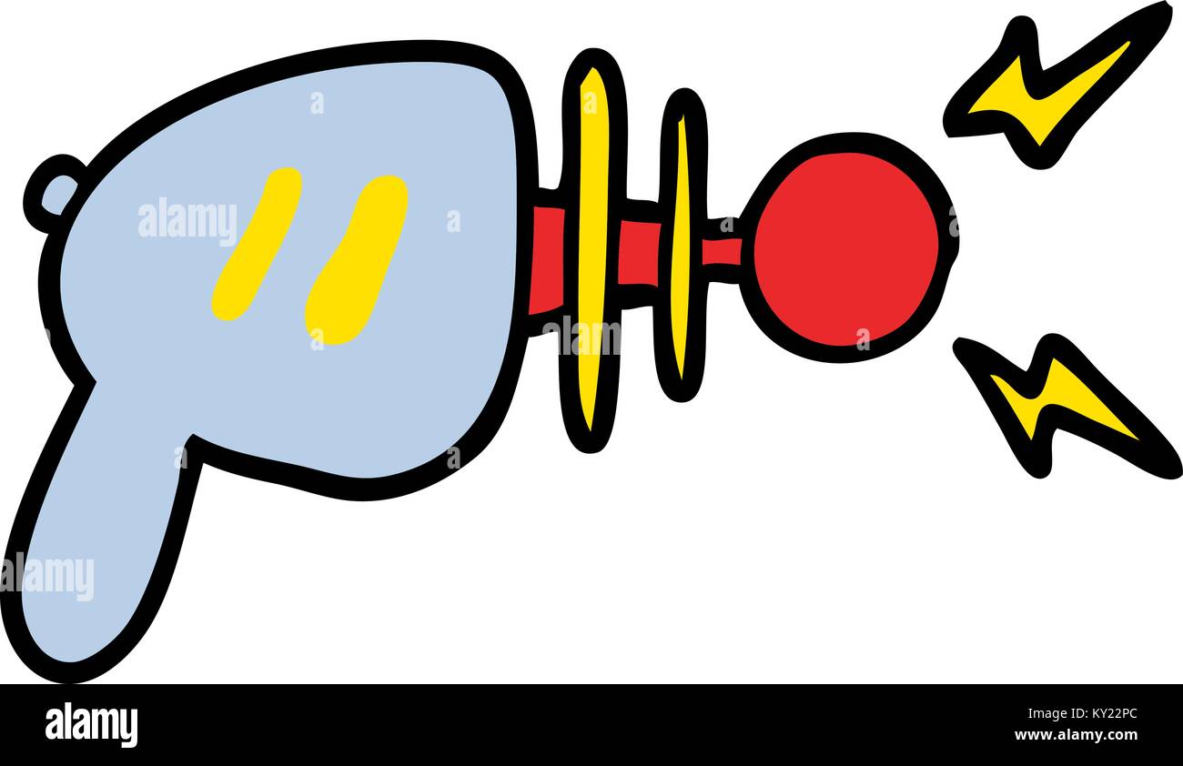 cartoon ray gun Stock Vector Image & Art - Alamy