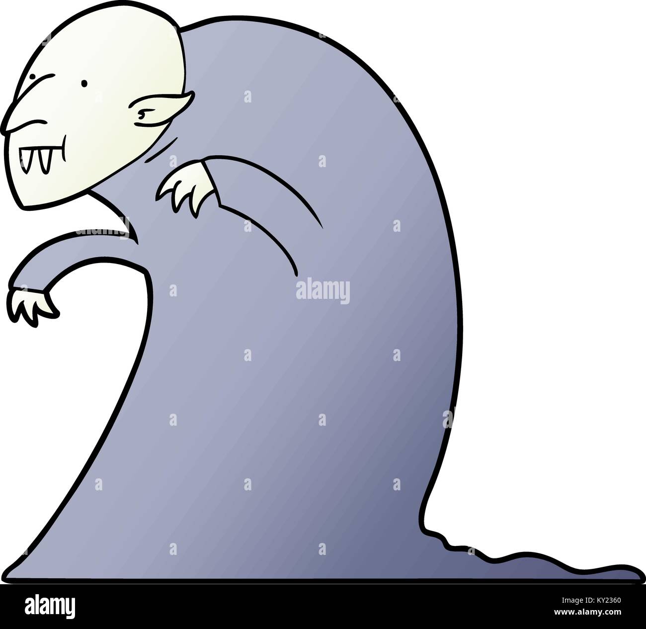 spooky cartoon vampire Stock Vector Image & Art - Alamy