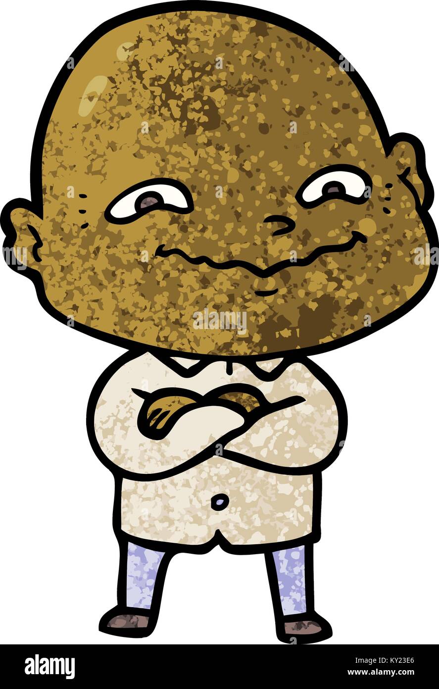 cartoon creepy guy Stock Vector Image & Art - Alamy