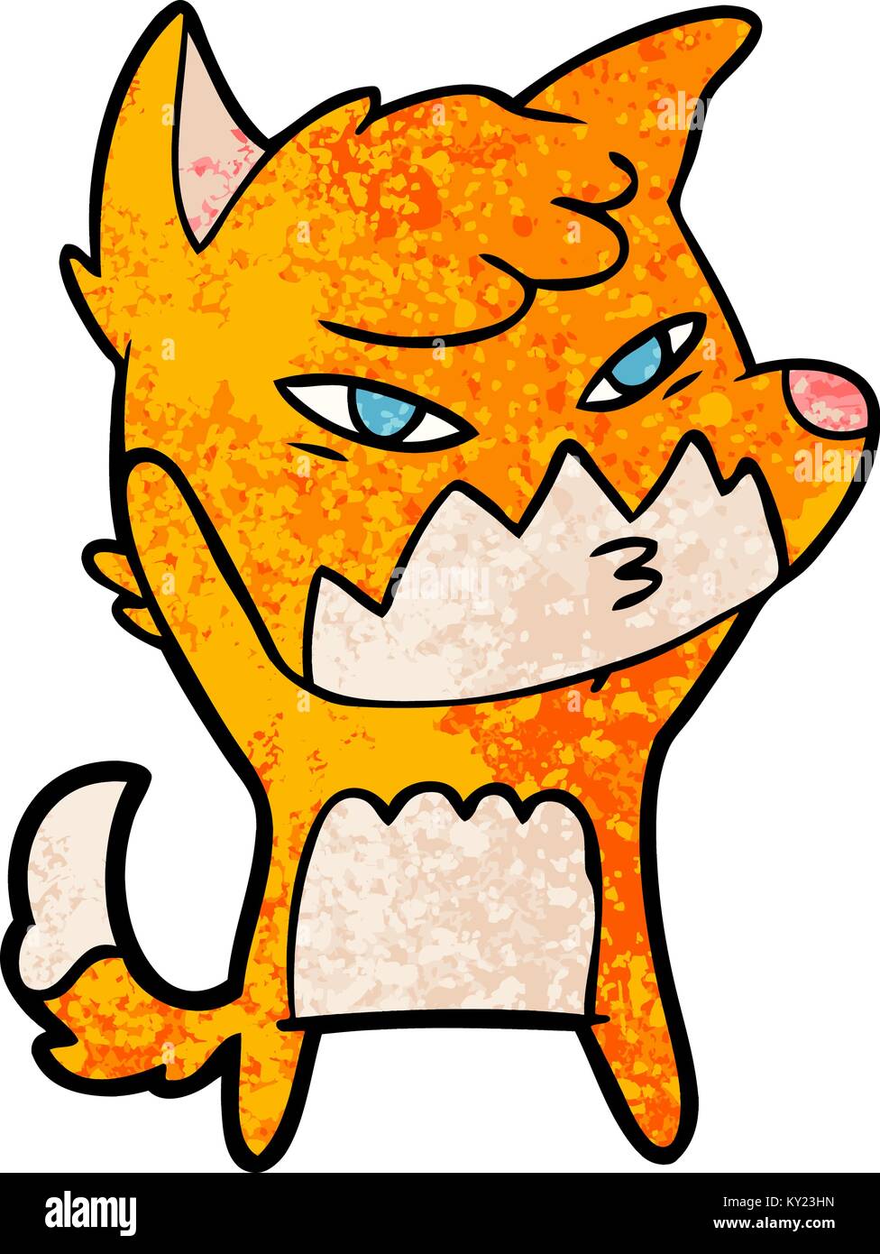 clever cartoon fox Stock Vector Image & Art - Alamy