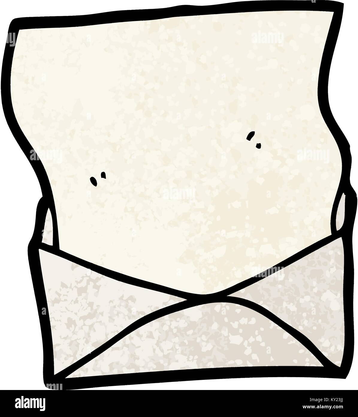 cartoon letter and envelope Stock Vector Image & Art - Alamy