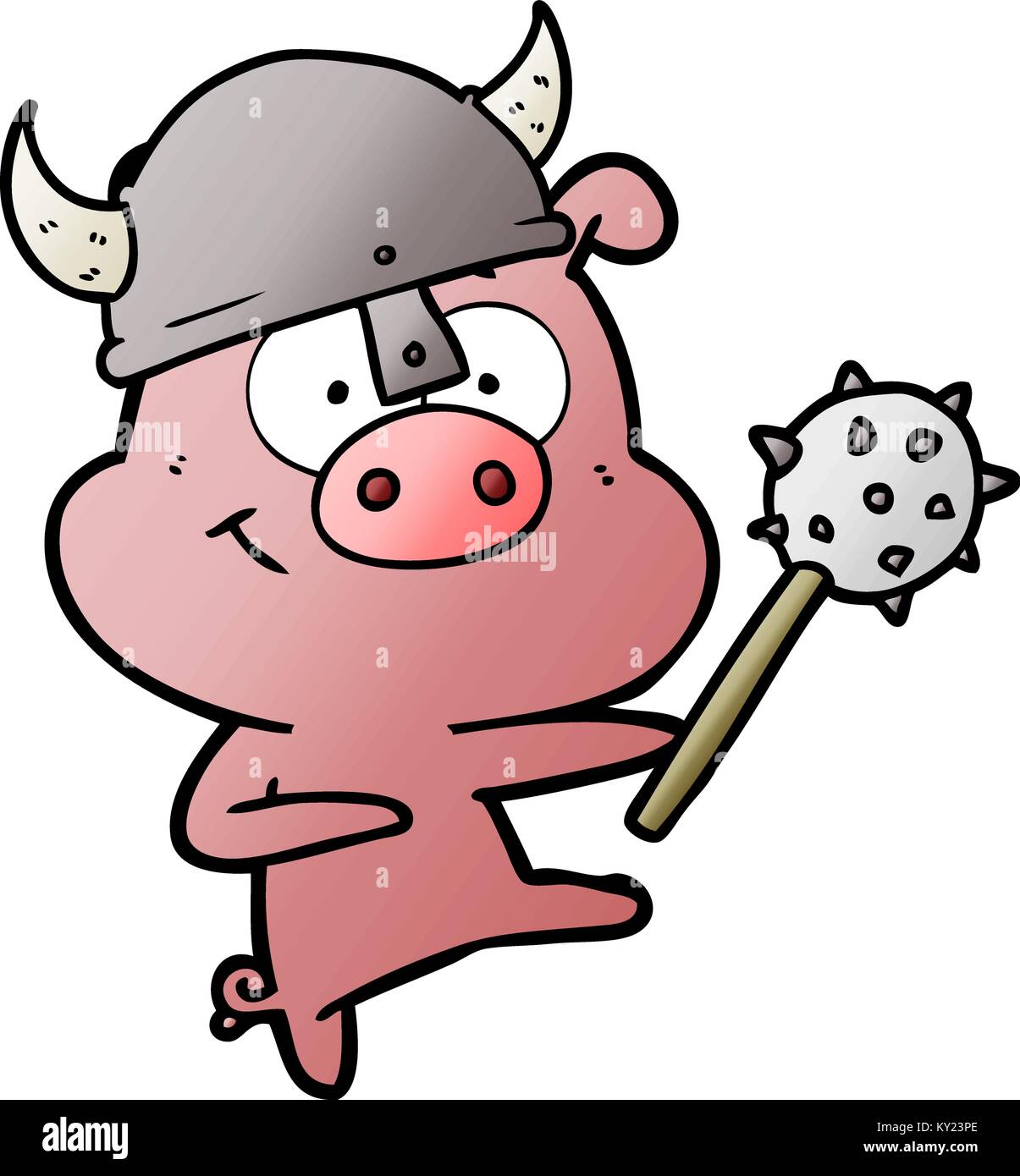 cartoon pig pointing Stock Vector Image & Art - Alamy