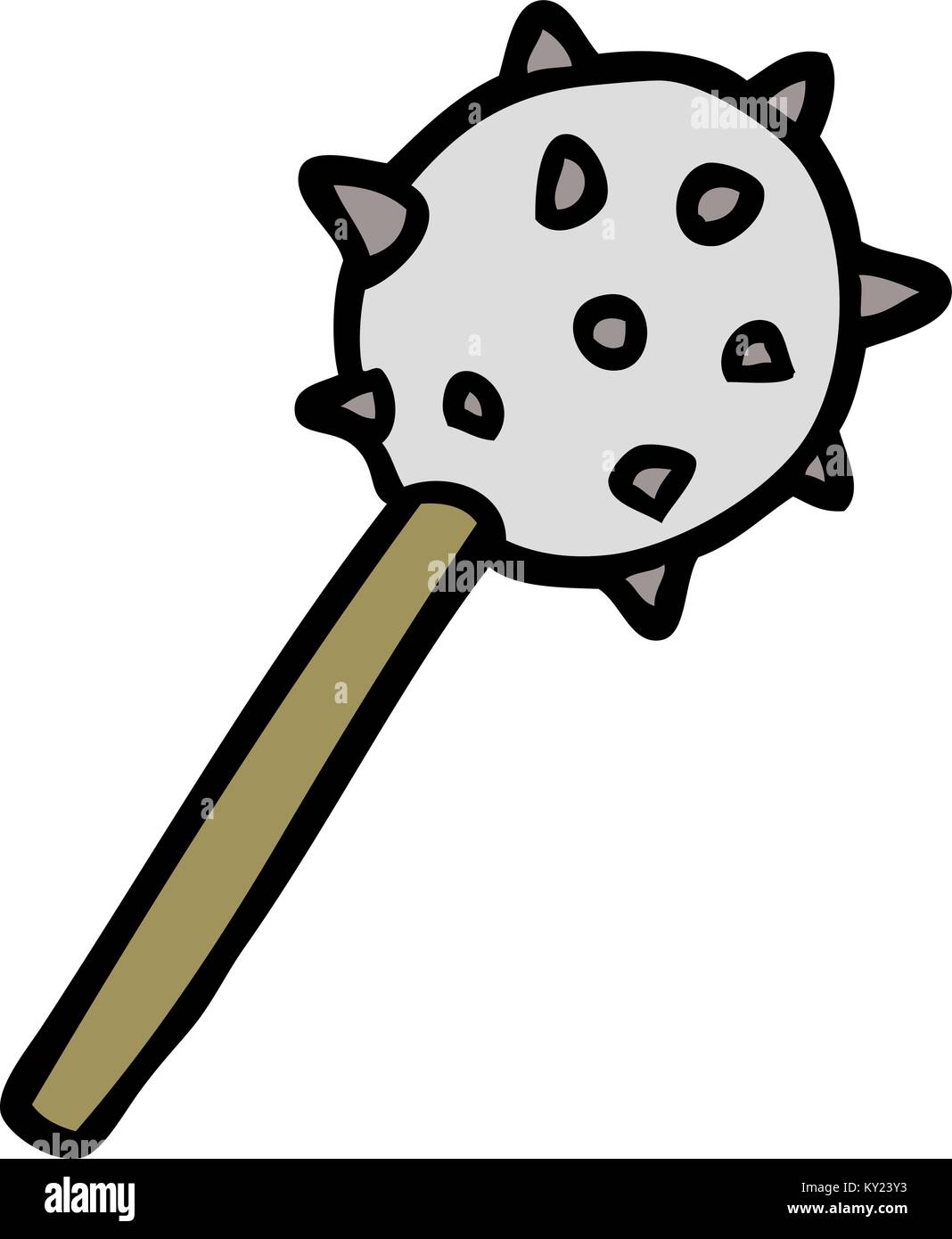 cartoon medieval mace Stock Vector Image & Art - Alamy