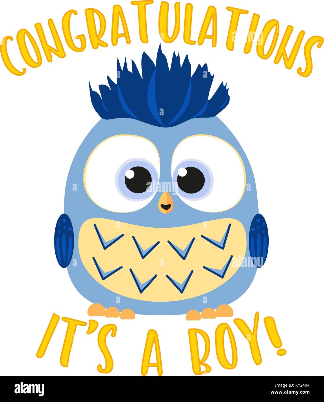 Congratulations it s a boy colorful poster Stock Vector Image & Art - Alamy