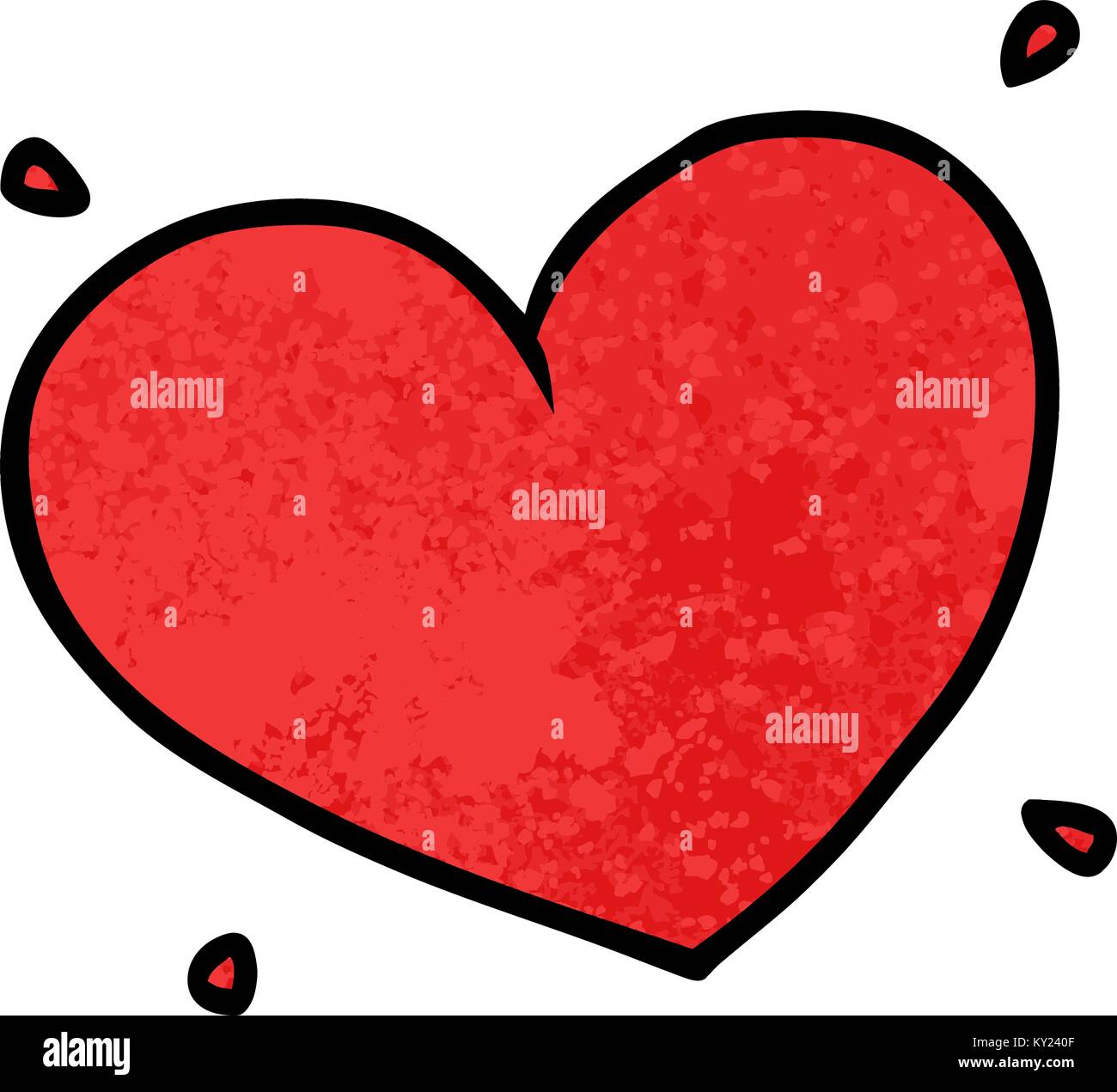 Funny heart valentines day Stock Vector Images - Alamy