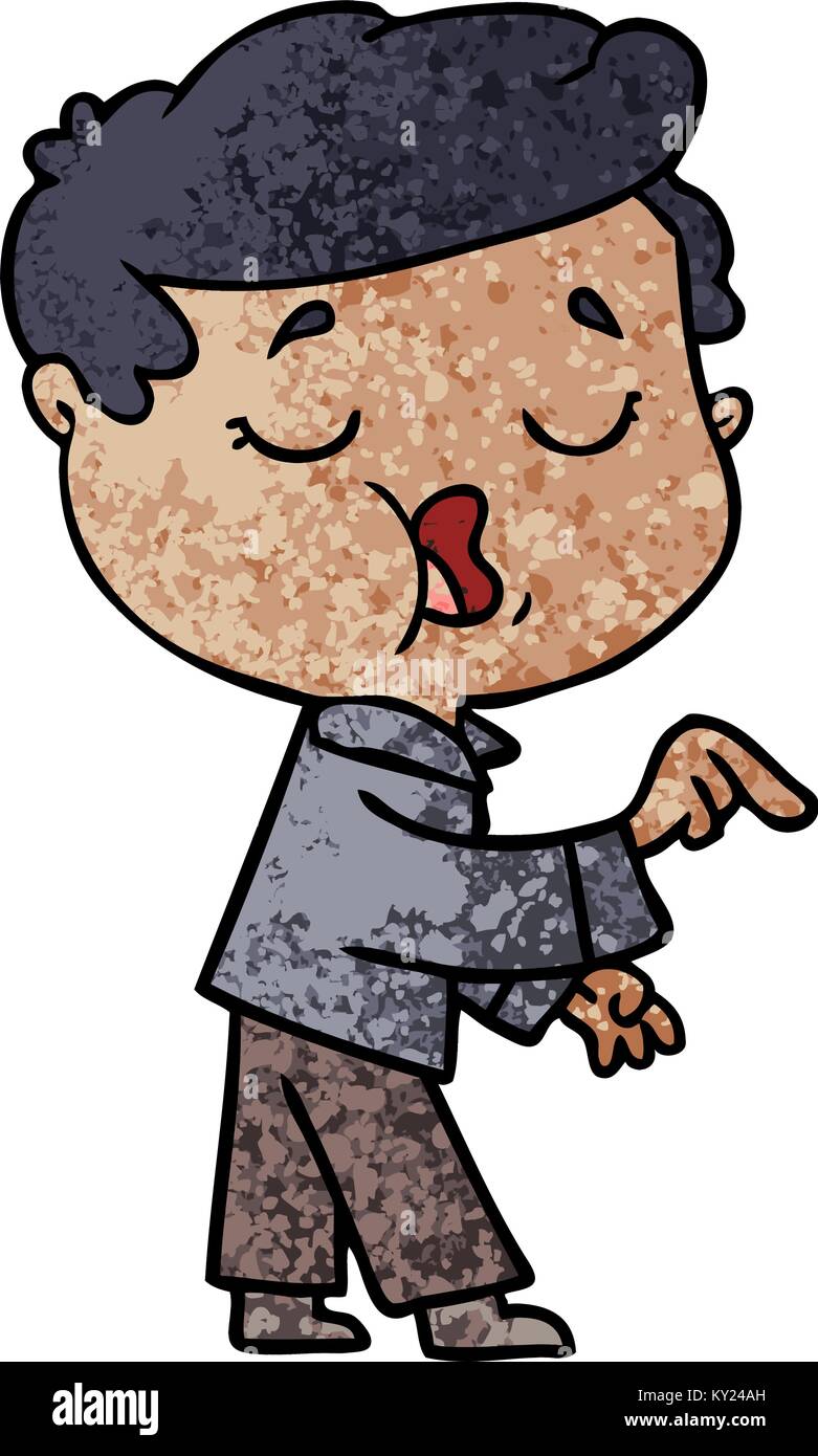 cartoon man talking Stock Vector Image & Art - Alamy