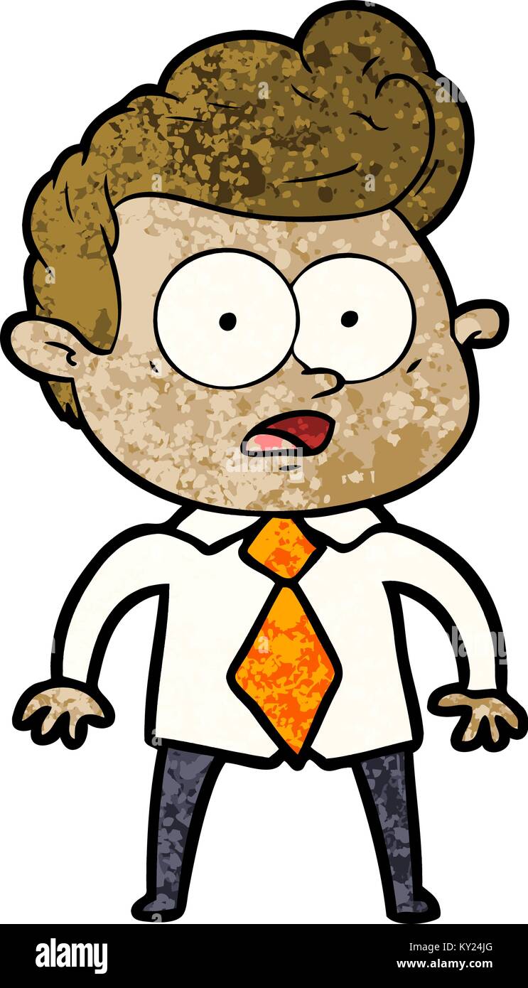 cartoon staring man Stock Vector Image & Art - Alamy