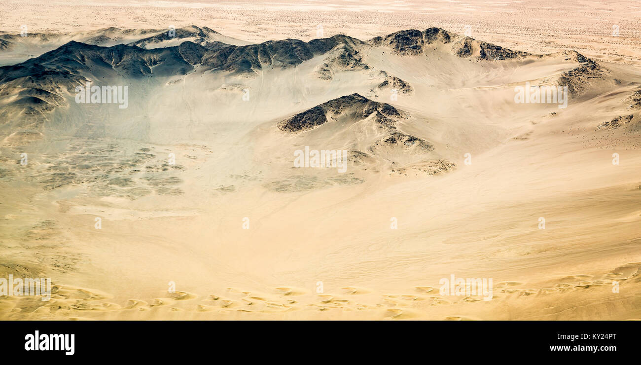 Aerial view of rock formation in Namib Desert Naimibia Stock Photo - Alamy