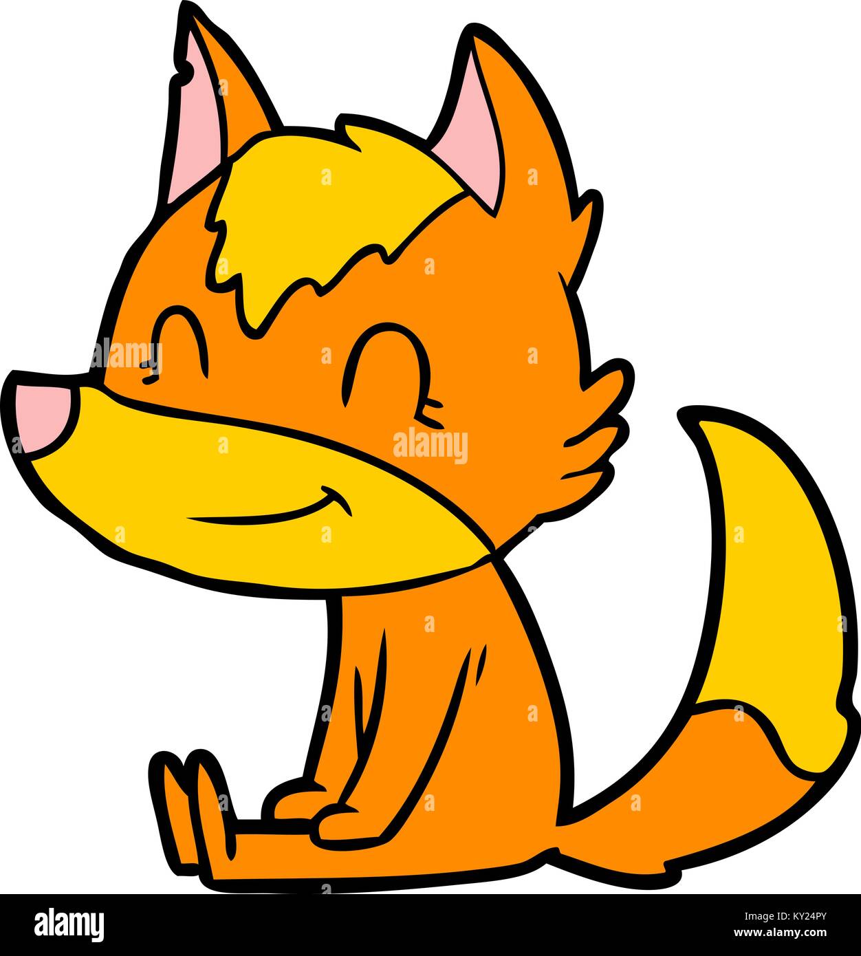 fox cartoon character Stock Vector Image & Art - Alamy