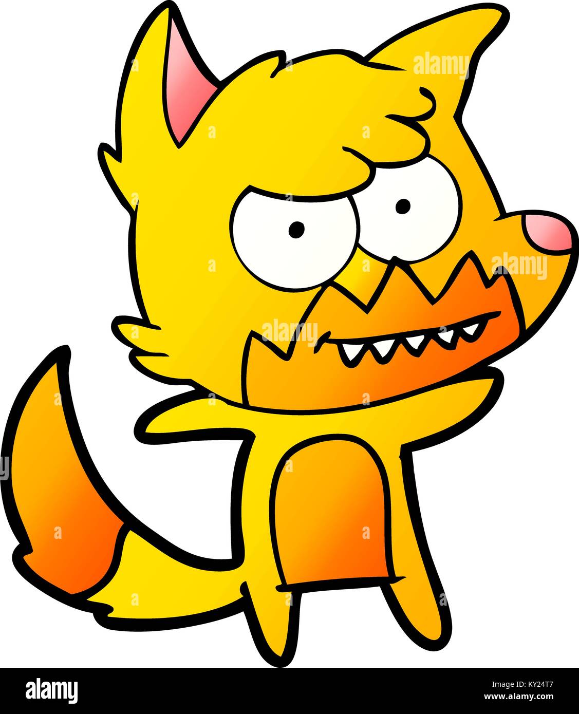 fox cartoon character Stock Vector Image & Art - Alamy