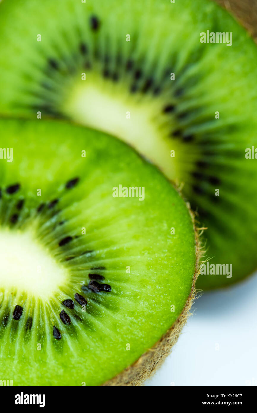 Kiwi fruit close up/macro shot Stock Photo - Alamy