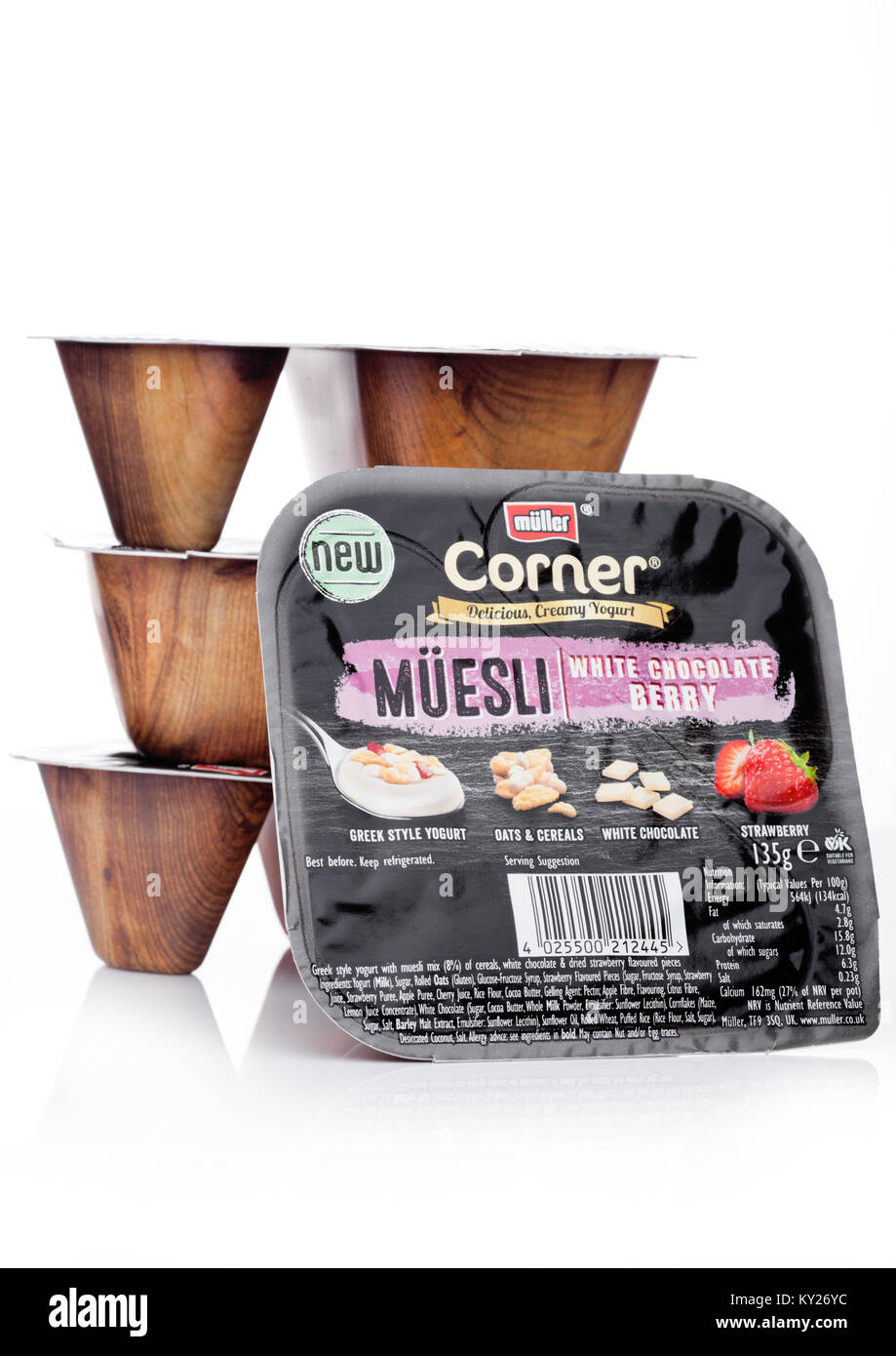 Muller fruit corner yoghurt hi-res stock photography and images - Alamy