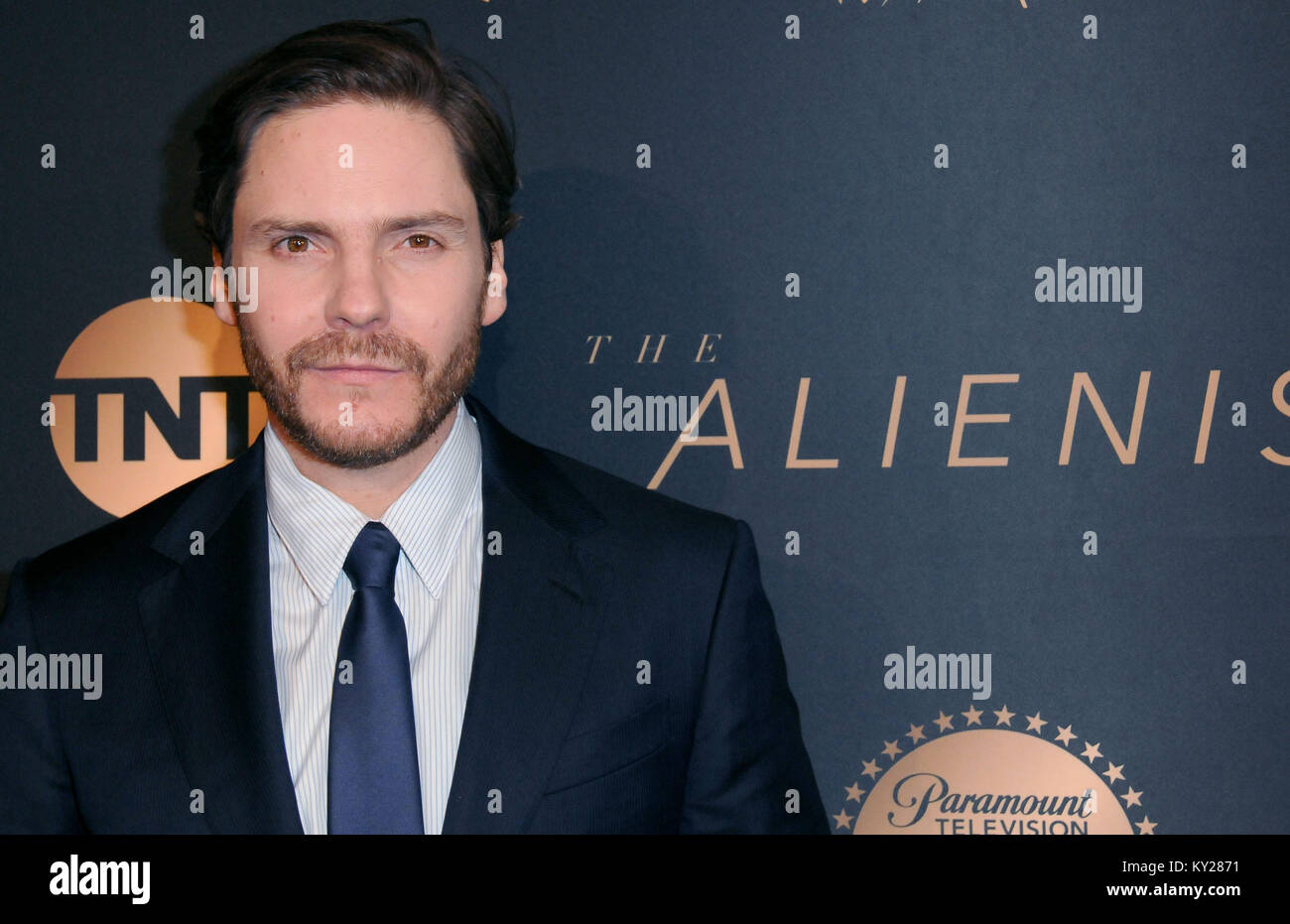 Hollywood, California, USA. 11th Jan, 2018. Actor Daniel Bruhl attends ...