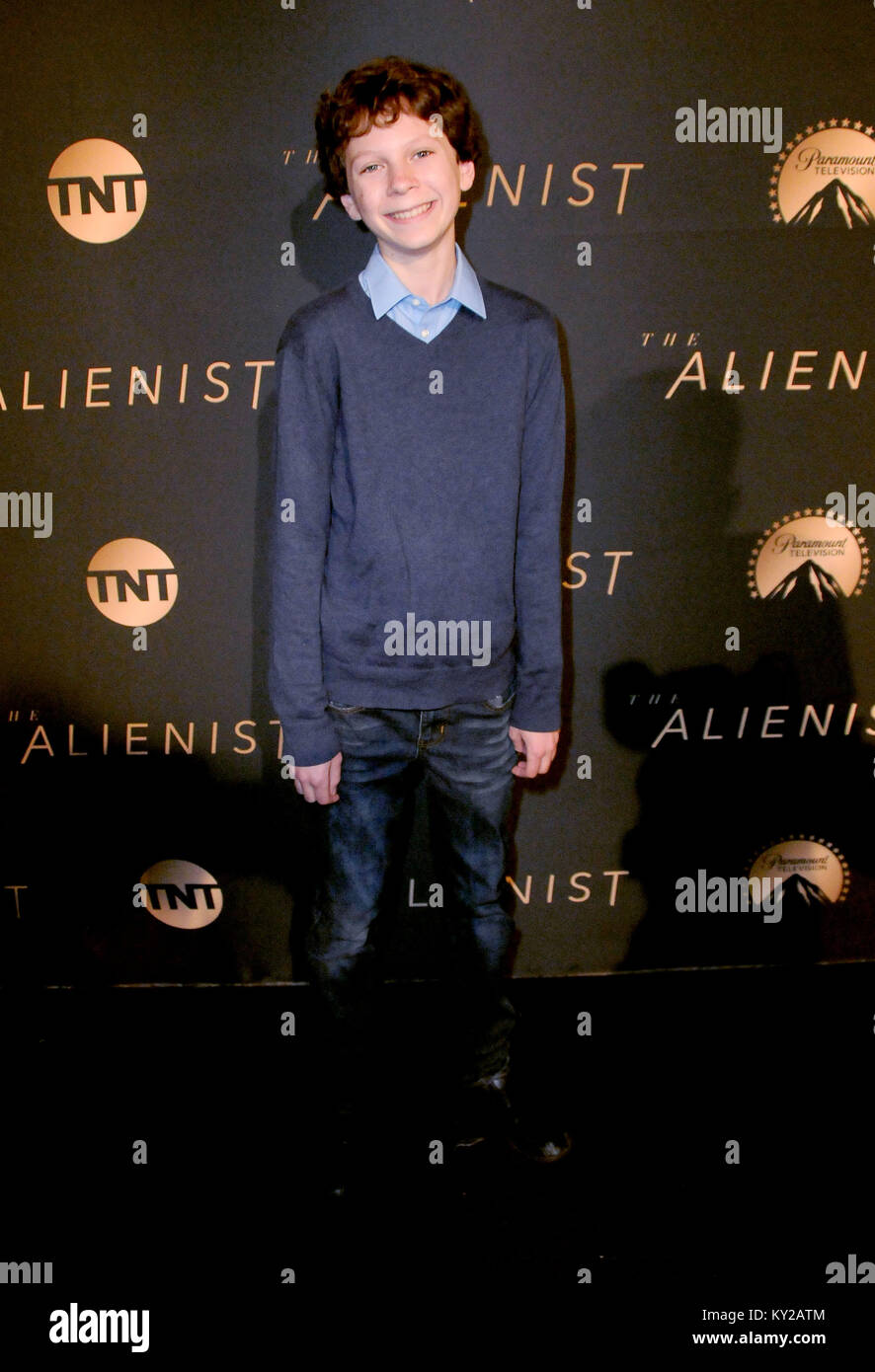 Hollywood, California, USA. 11th Jan, 2018. Actor Jackson Gann attends ...