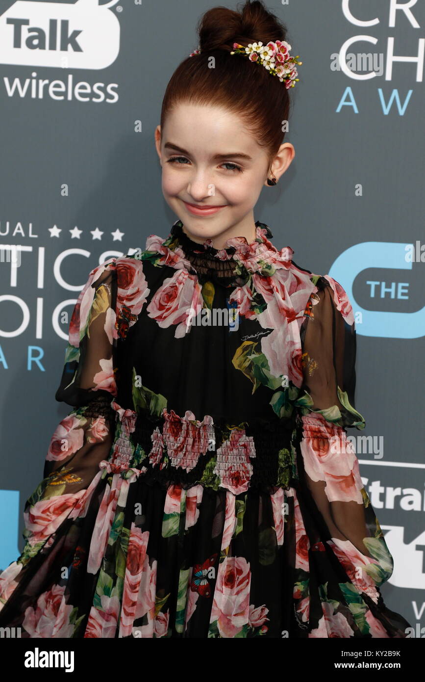 Beverly Hills, USA. 11th Jan, 2018. Mckenna Grace attends the 23rd ...