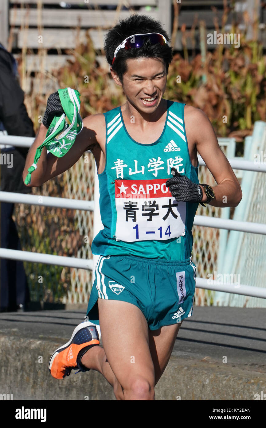 Kanagawa, Japan. 3rd Jan, 2018. Keisuke Hayashi () Athletics : The 94th ...