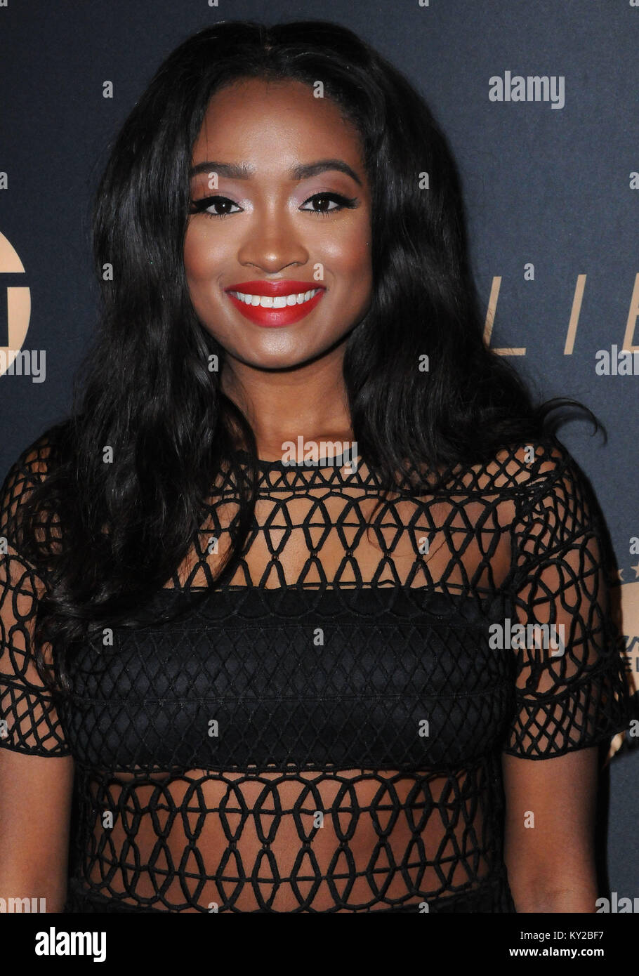 Hollywood, California, USA. 11th Jan, 2018. Singer Kayla Brianna ...