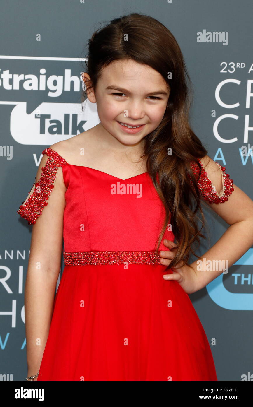 Brooklynn Prince attends the 23rd Annual Critics' Choice Awards at ...