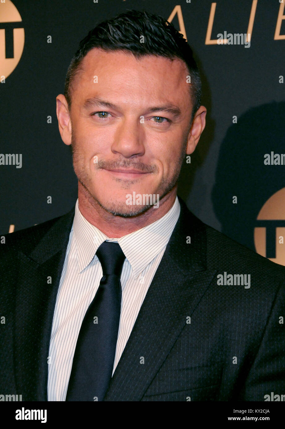 Hollywood, California, USA. 11th Jan, 2018. Actor Luke Evans attends ...