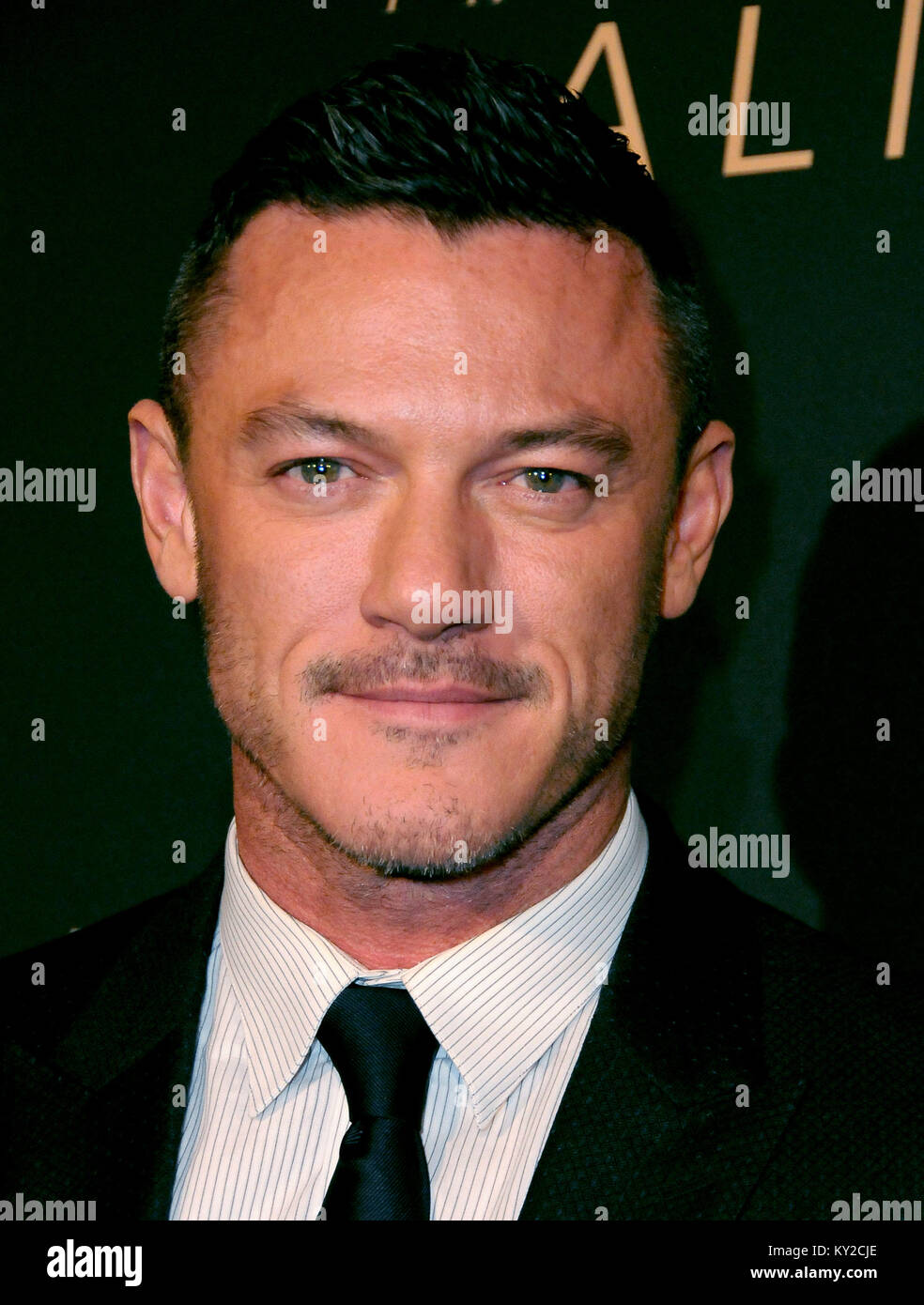 Hollywood, California, USA. 11th Jan, 2018. Actor Luke Evans attends ...