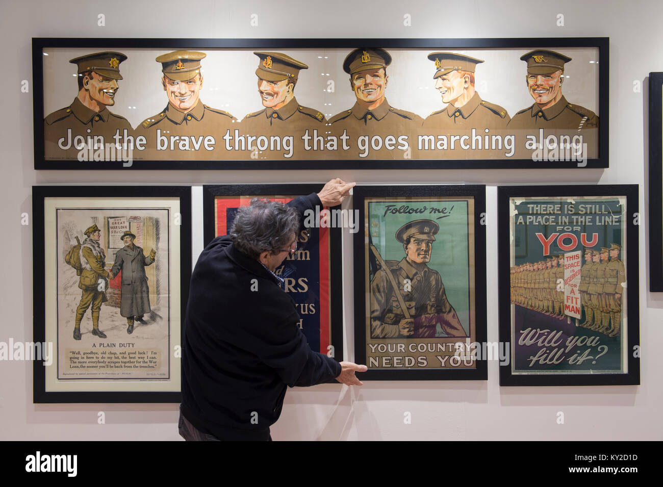 Maurice collins collection of world war 1 posters and memorabilia hi ...