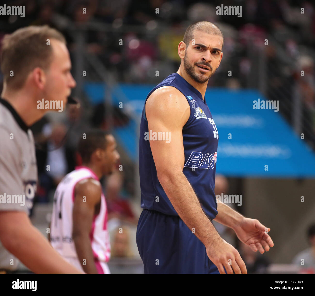 Bonn, Germany, January 11 2018, Basketball, Telekom Baskets Bonn vs ...